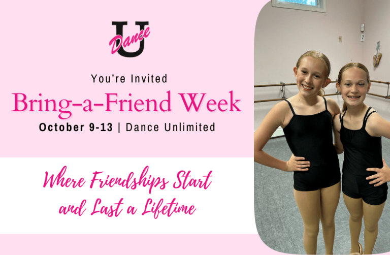 Bring-a-Friend Week at Dance Unlimited | Dance Classes Augusta